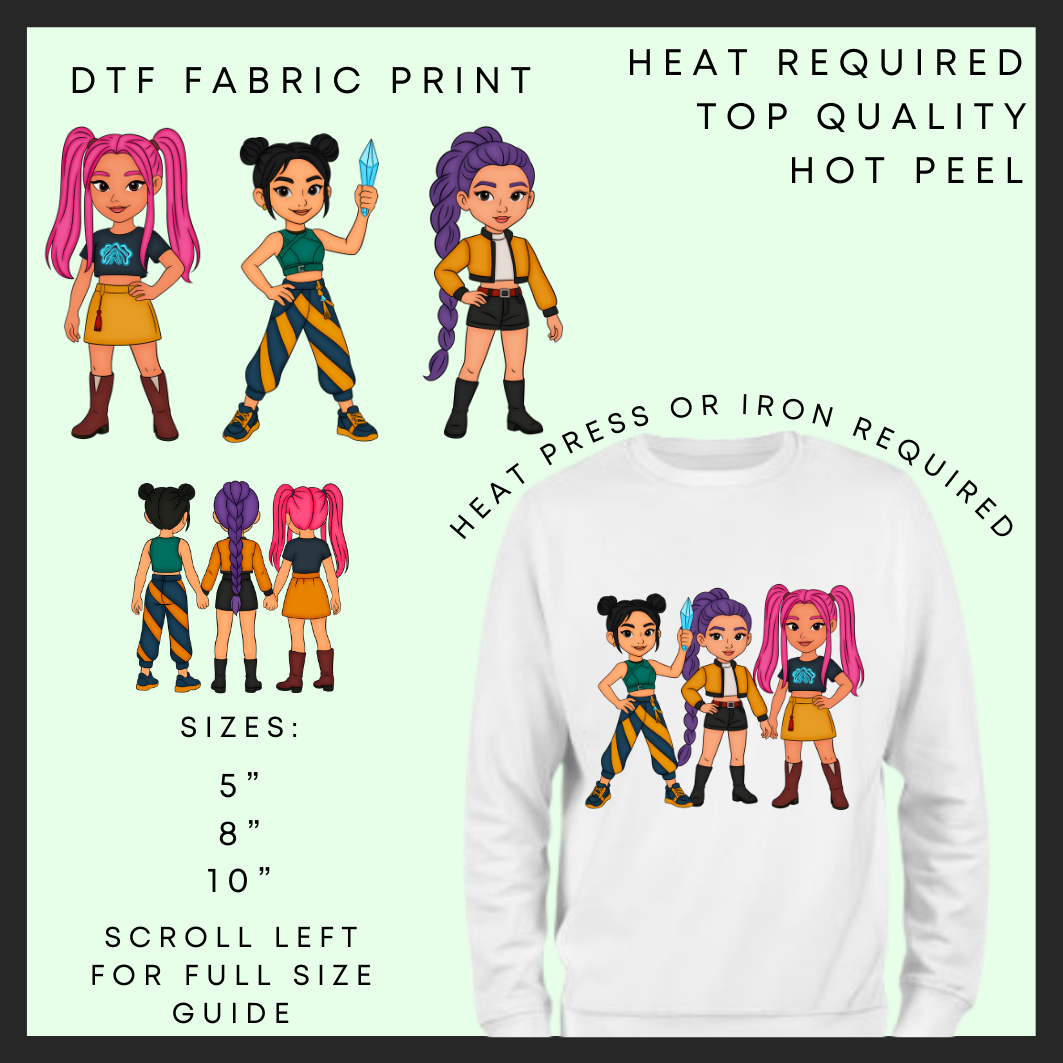 K-stars DTF transfers – cmcraftsuk